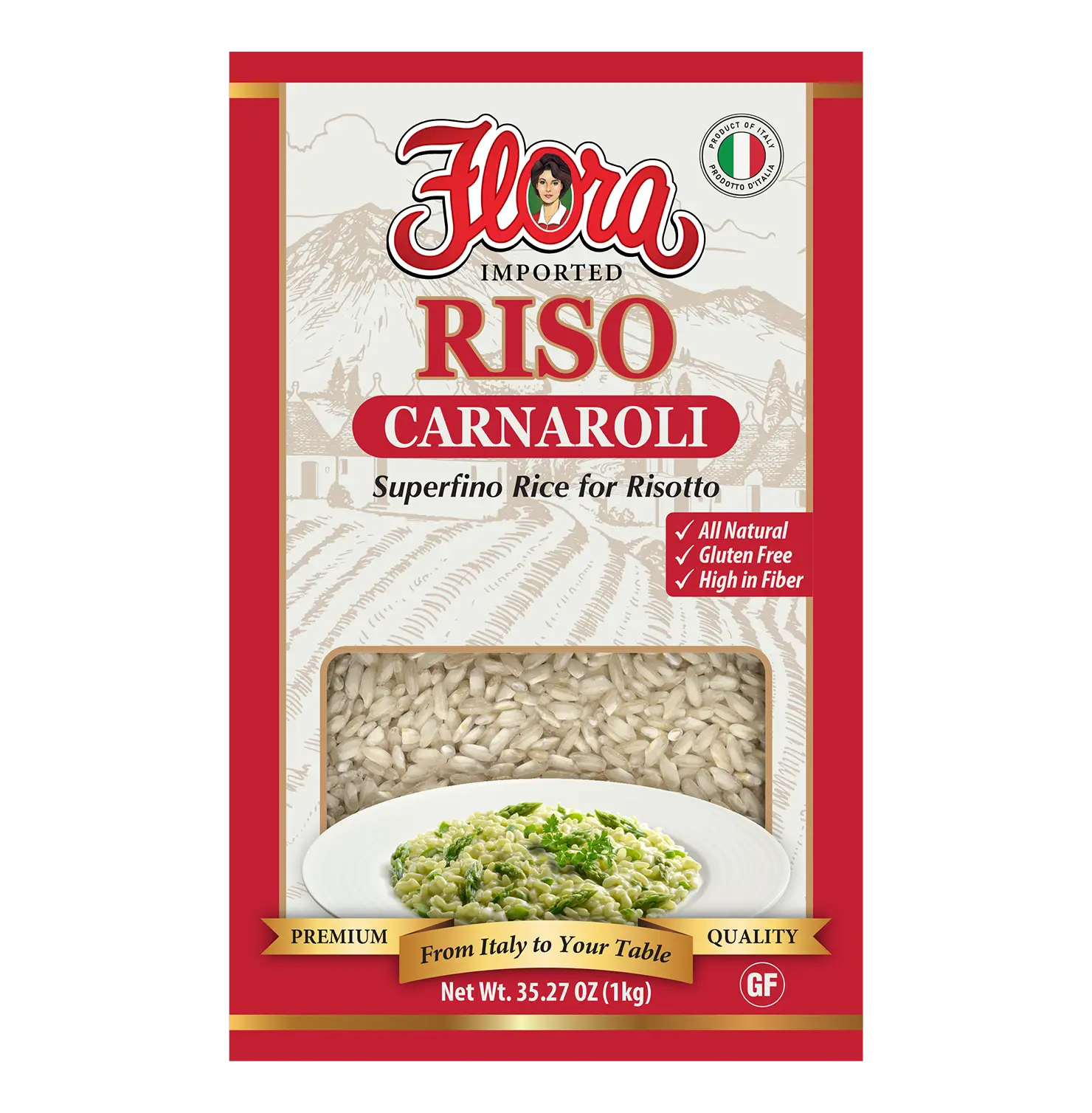 Riso Carnaroli – Italian Rice for Risotto - Flora Fine Foods