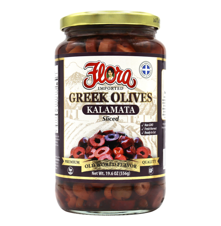 Greek Sliced Kalamata Olives - Flora Fine Foods