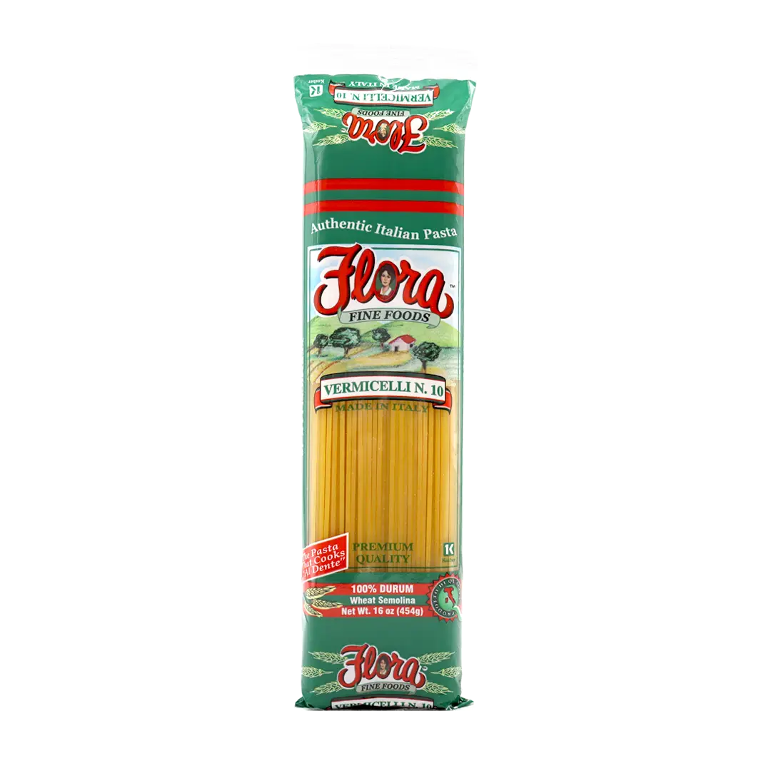 Vermicelli Pasta #10 - Long & Thin - Flora Fine Foods